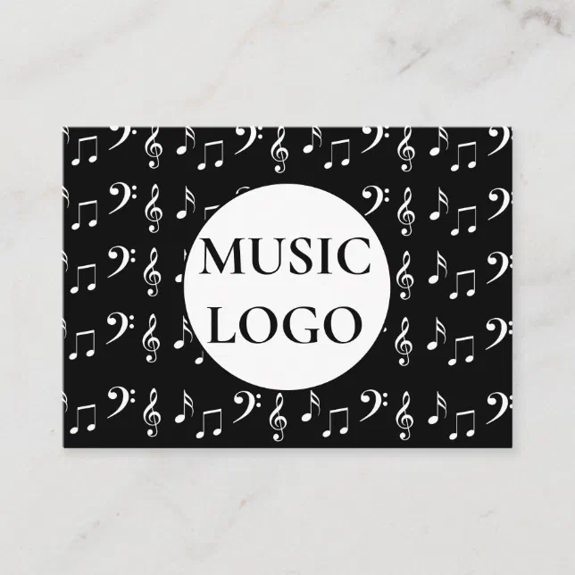Musical Notes Business Card | Zazzle