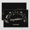 Musical notes congratulations | Zazzle