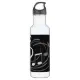 Musical Notes custom name water bottles | Zazzle