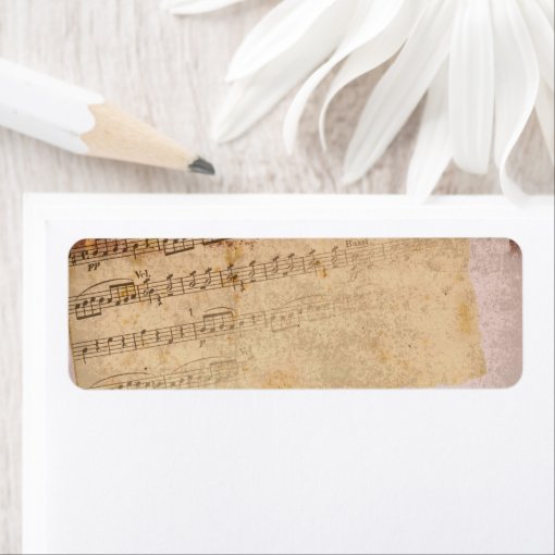 Musical notes labels | Zazzle