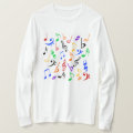 Musical Notes Music Shirt | Zazzle