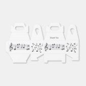 Musical Notes Party Favor Box | Zazzle