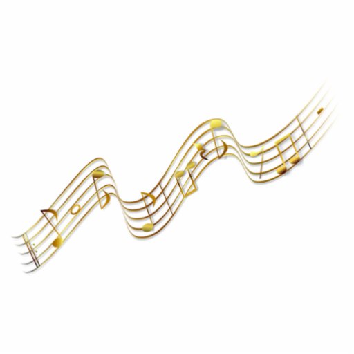 Musical Notes Cut Out