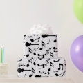 Musical Notes - Sheet Music Design Wrapping Paper | Zazzle