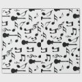 Musical Notes - Sheet Music Design Wrapping Paper | Zazzle