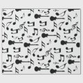 Musical Notes - Sheet Music Design Wrapping Paper | Zazzle