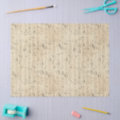 Musical Notes Sheet Music on Tan Decoupage | Zazzle