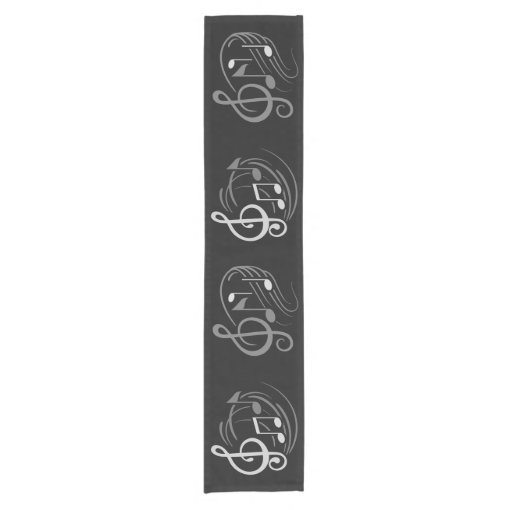 Musical Notes table runner | Zazzle