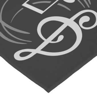 Musical Notes table runner | Zazzle