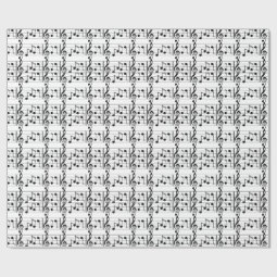 Musical Notes Wrapping Paper | Zazzle
