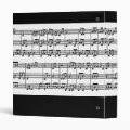 Musical Score Design Binder | Zazzle