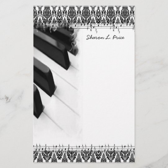 Musical Stationary Stationery | Zazzle.com