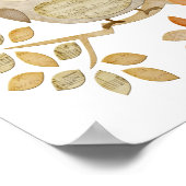 Musical Tree Owl Poster | Zazzle