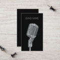 Musician Guitarist Singer Band Artist Publicity Calling Card | Zazzle
