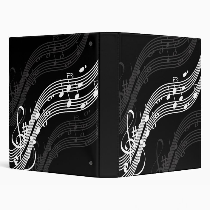Musician Notes, Composer binders | Zazzle.com