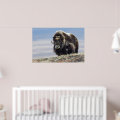 Musk Ox with Calf Poster | Zazzle