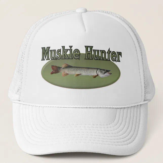 Muskie Hunter Trucker Hat | Zazzle