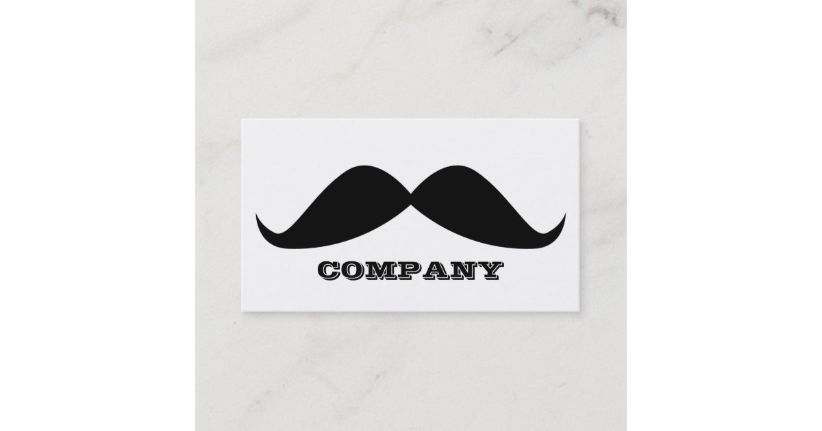 Mustache Business Cards | Zazzle