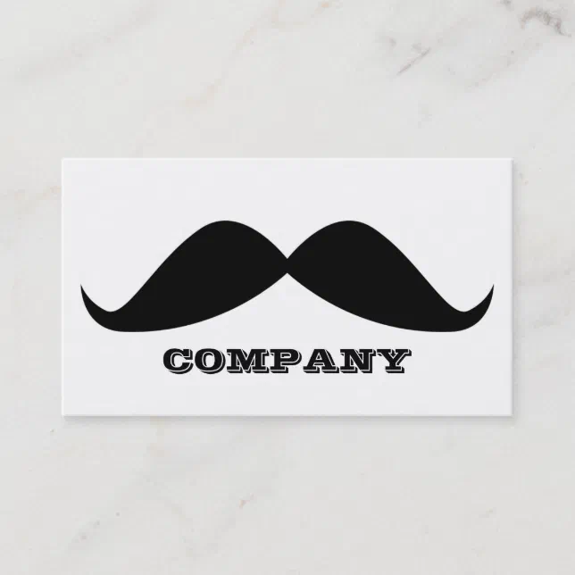 Mustache Business Cards | Zazzle