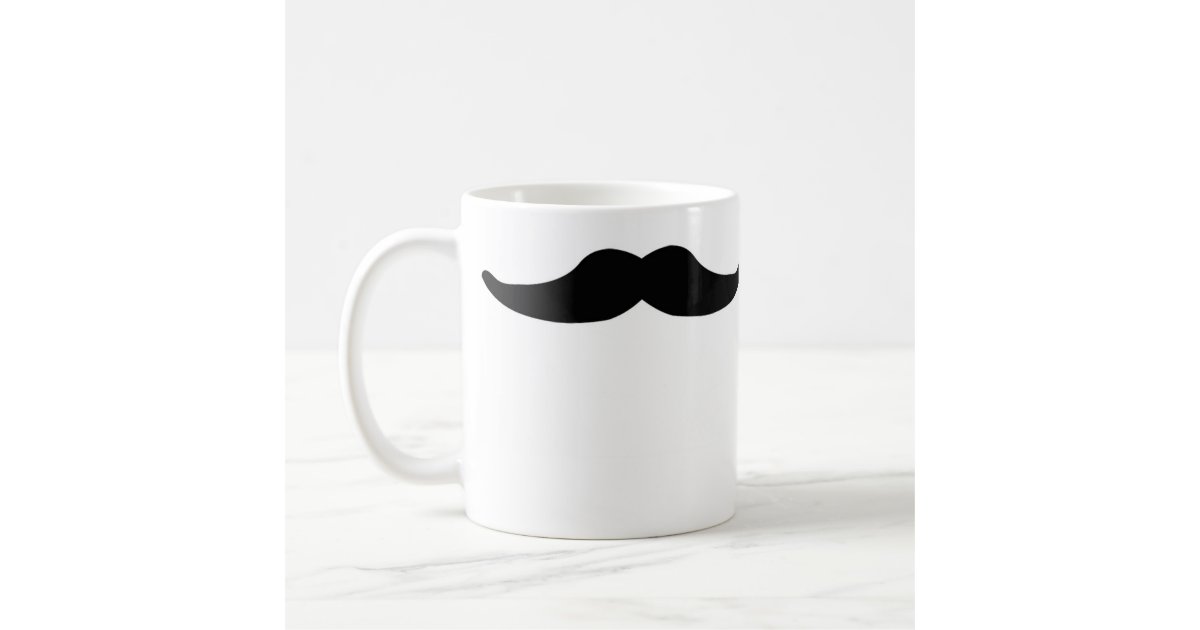 Mustache Coffee Mug | Zazzle