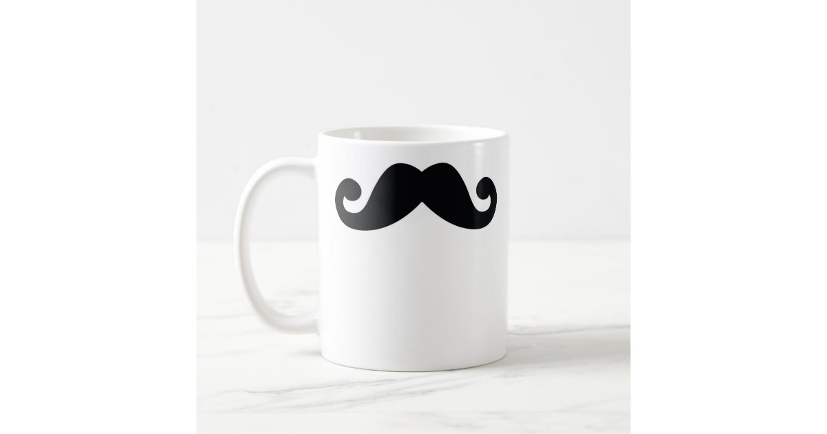 Mustache Coffee Mug | Zazzle