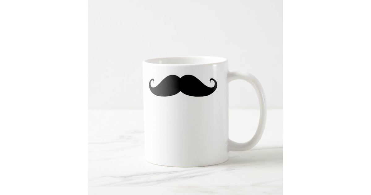 Mustache Coffee Mug | Zazzle