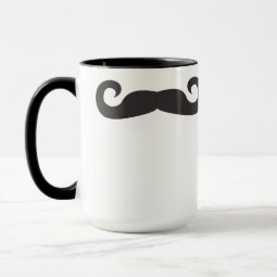 Mustache Coffee Mug | Zazzle