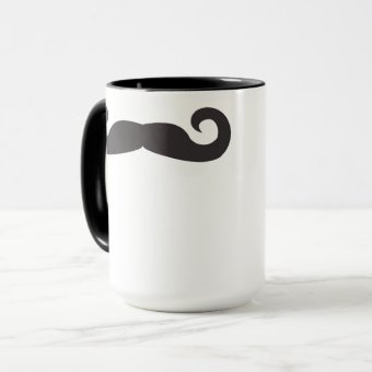 Mustache Coffee Mug | Zazzle