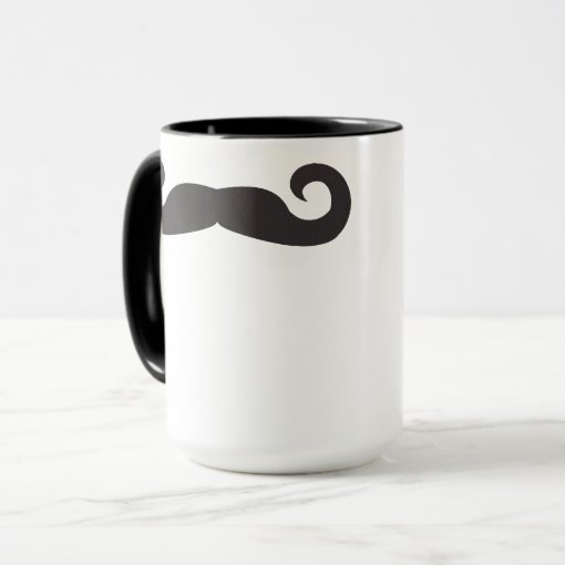 Mustache Coffee Mug | Zazzle