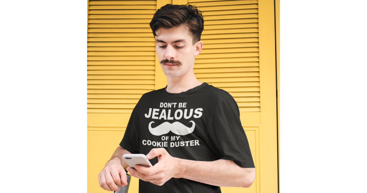mustache COOKIE DUSTER T-Shirt | Zazzle