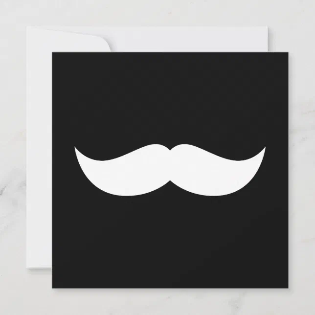 Mustache Invitation | Zazzle