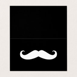 mustache loyalty punch card | Zazzle