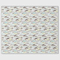 Mustache pattern, retro style 2 wrapping paper | Zazzle