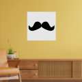 Mustache Poster | Zazzle
