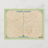 Mustache Thank You Postcard | Zazzle