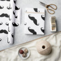 Mustache Wrapping Paper for all Holidays | Zazzle
