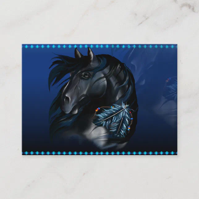 Mustang Business Card | Zazzle