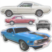 MUSTANG Stickers | Zazzle