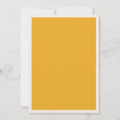 MUSTARD RETRO SCRIPT | GRADUATION PARTY INVITATION | Zazzle