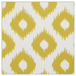 Coral Ikat Pattern Fabric | Zazzle