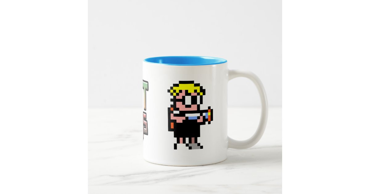 Mutant Mudds Two-Tone Mug | Zazzle