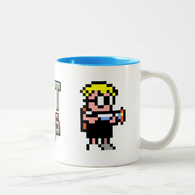 Mutant Mudds Two-Tone Mug | Zazzle
