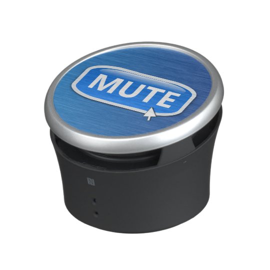 Mute button. bluetooth speaker | Zazzle.com