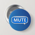 Mute button. button | Zazzle