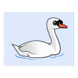 Cute Mute Swan by Birdorable