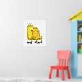 Mutt-stard Funny Doggy Mustard Pun Poster | Zazzle
