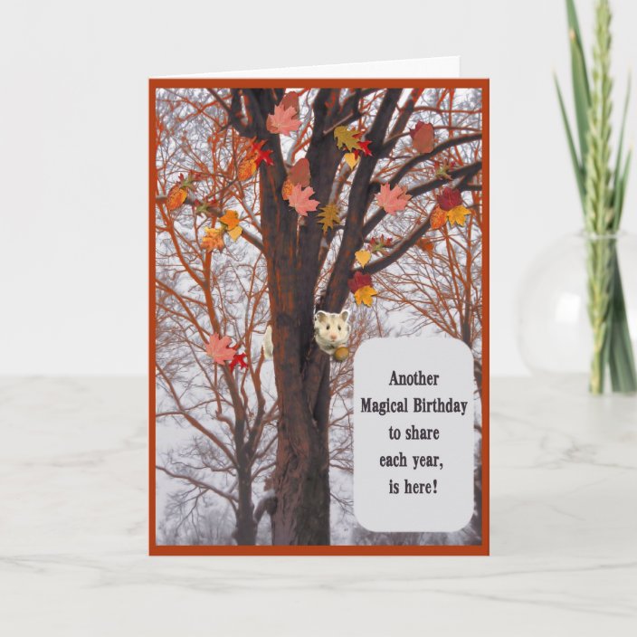 Mutual Birthday greeting Card | Zazzle.com