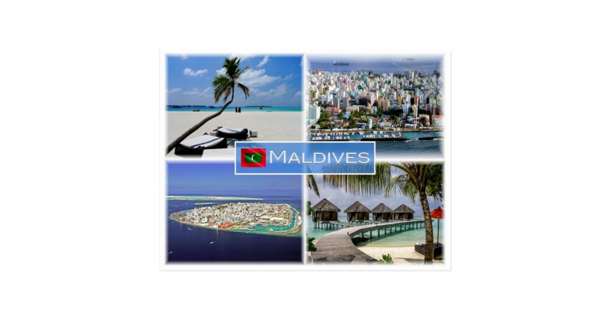 MV Maldives - Postcard | Zazzle.com
