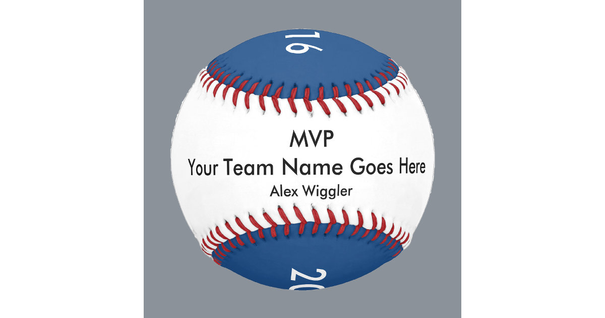 MVP Team Player Award Baseball for Kids Boys | Zazzle