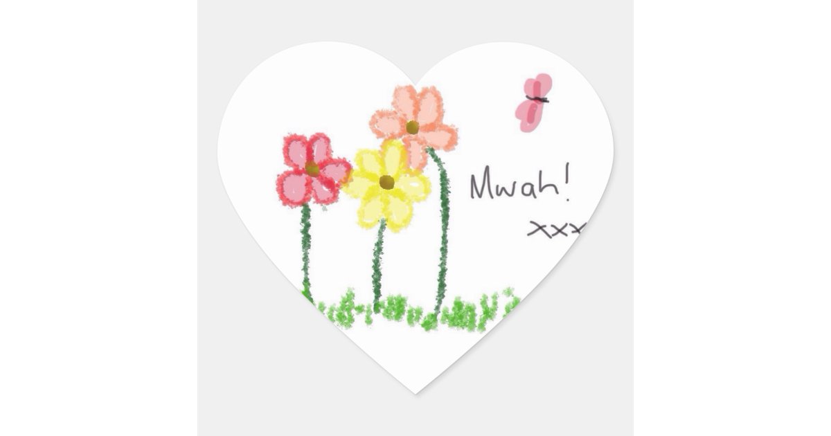 Mwah! Stickers | Zazzle